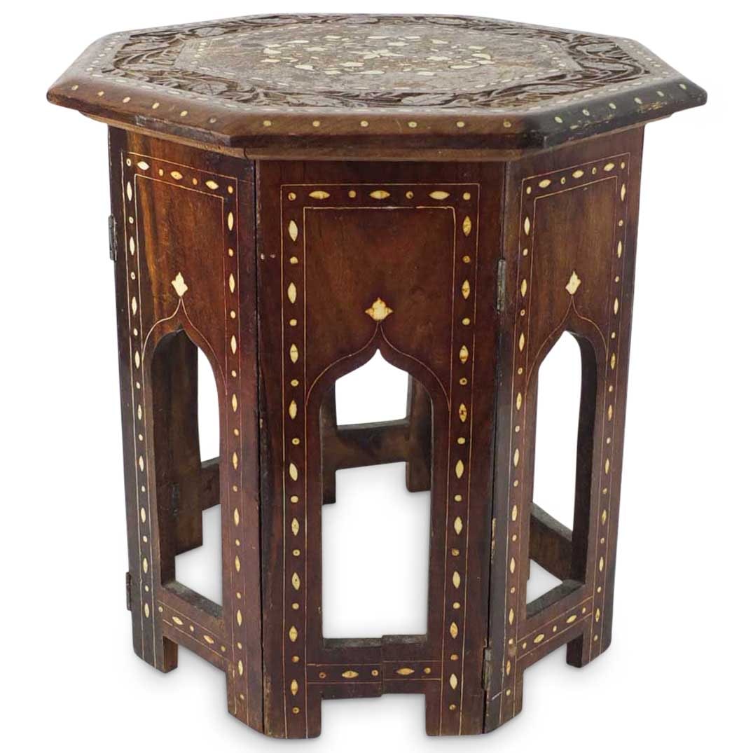 Antique Middle Eastern Side Table Auction