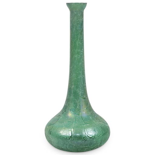 Vintage Japanese Roman Glass Style Vase