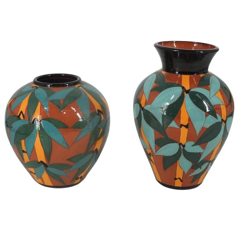 Buy Grouping Of Toler Pottery Vases | Orion Antiques In Fl