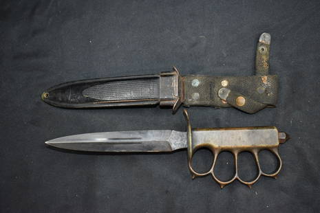 Mexican Knuckle Duster Trench Knife