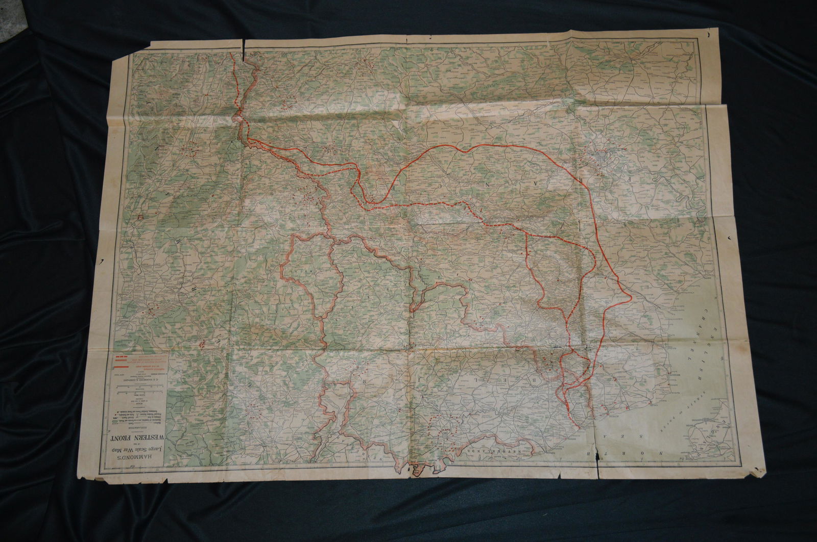 2 Maps From Ww1 Era.