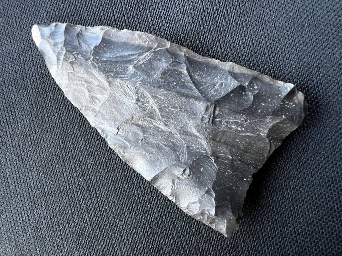 1 15/16" Frederick Texas Arrowhead. Ex: Ben Winchester Museum Collection.