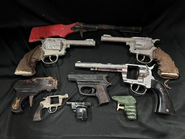 Vintage Group Of Toy Guns And Cap Guns