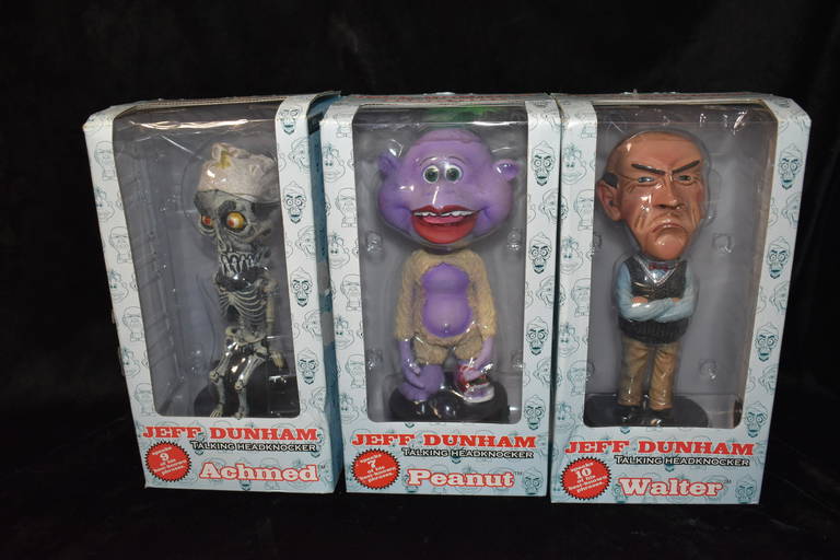 Jeff Dunham Talking Bobbleheads Peanut, Walter & Ahmed 2012 (#0339) on ...