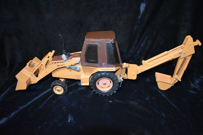 Vintage 1986 Ertl Case 580 Super K Construction King Backhoe Loader 1: ...