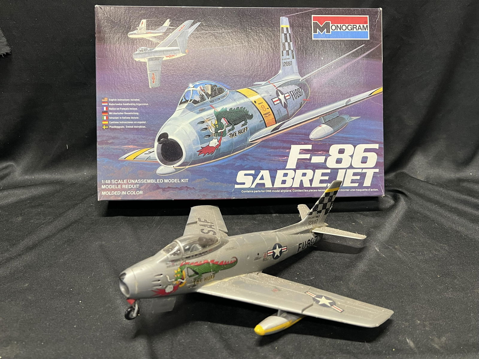 Monogram F-86 Sabre jet Model Airplane 1/48 Scale - Nov 20, 2022 ...