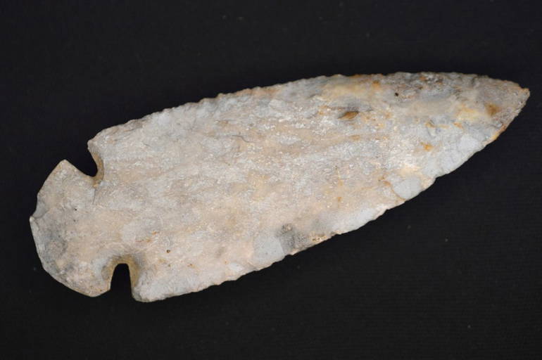 3 11/16" Dovetail Found in Illinois Ex: Eldon Launer collection. (#0026 ...