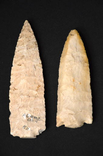 2 Heartbreaker Dovetails Longest 4 5/16" Found In Adams Co. Illinois Ex ...