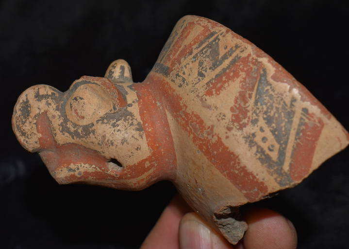 4" Pre-Columbian Mayan Rattle Head (#0406) on Jan 28, 2023 | North ...