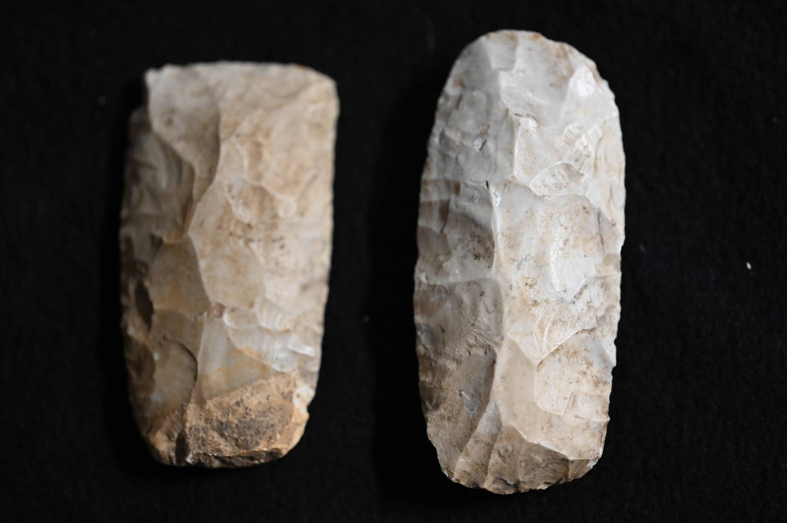 2 Polished Flint Adzes Found In Lee Co. Iowa Ex: Jim Vroom Collection ...