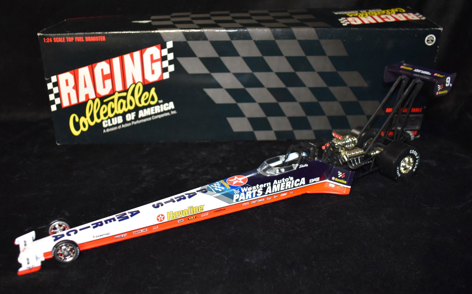 Top Fuel Western Auto, Shelly Anderson 1996 Dragster 1:24 Scale Action ...