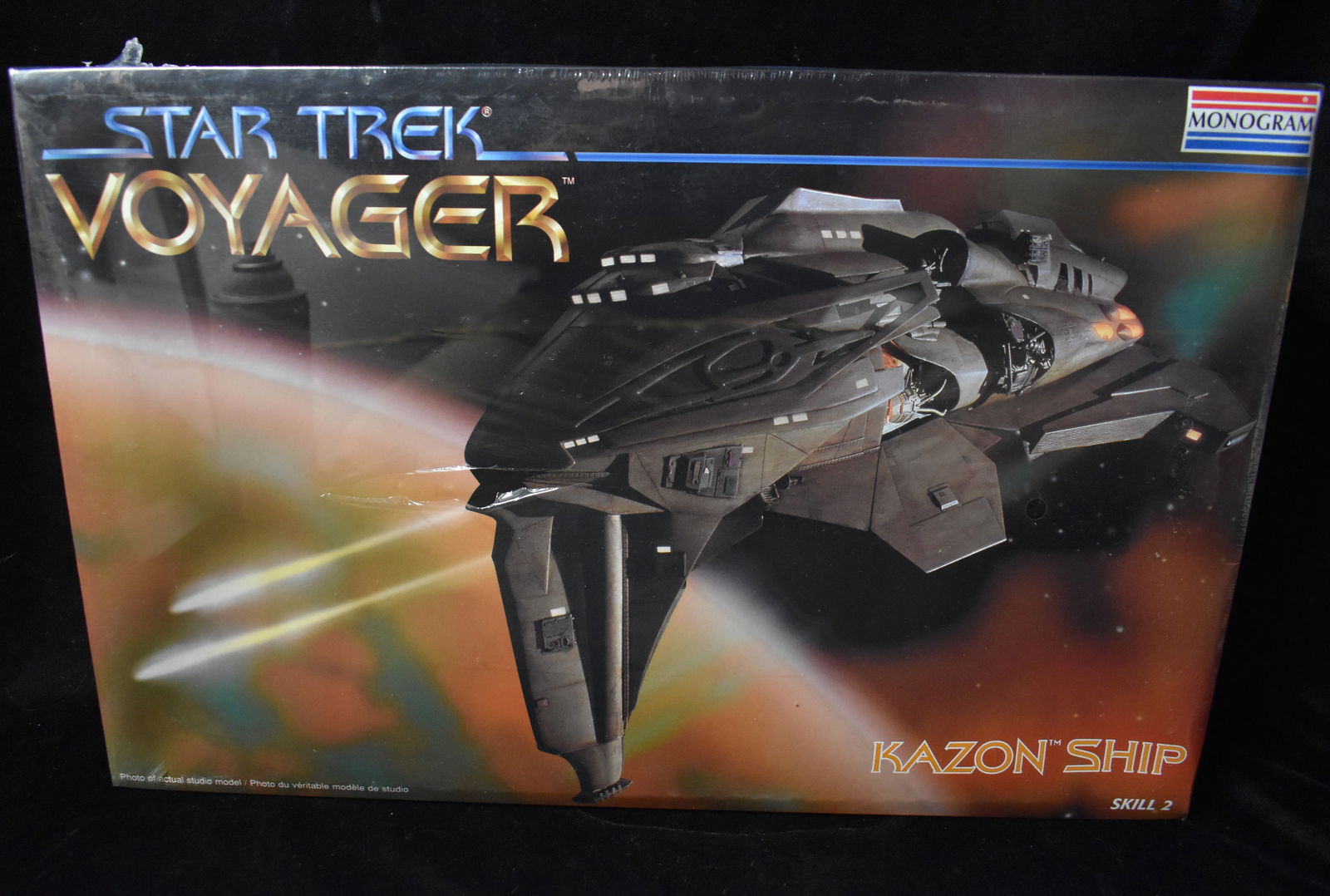 Star Trek Voyager Kazon Ship Model Kit 1995 Monogram Sh-d2 Nib Auction