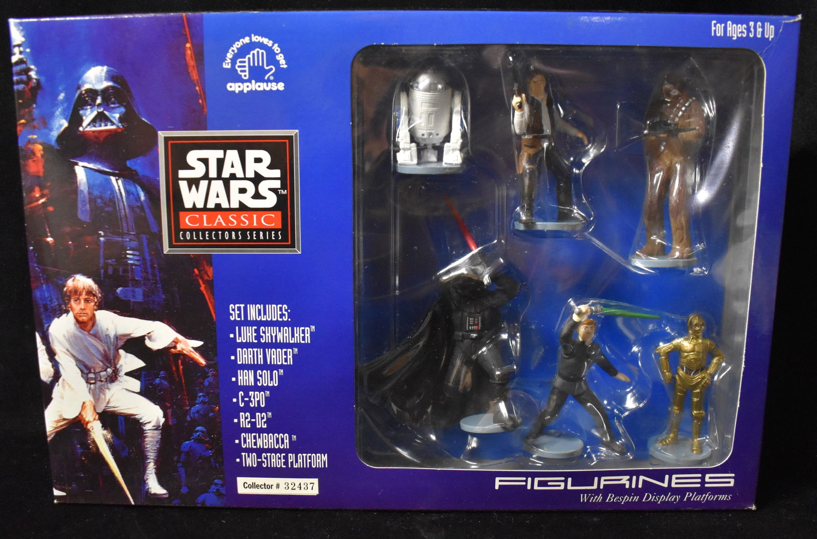 Vintage Applause 1995 Star Wars Classic Collectors Series Figures Nib