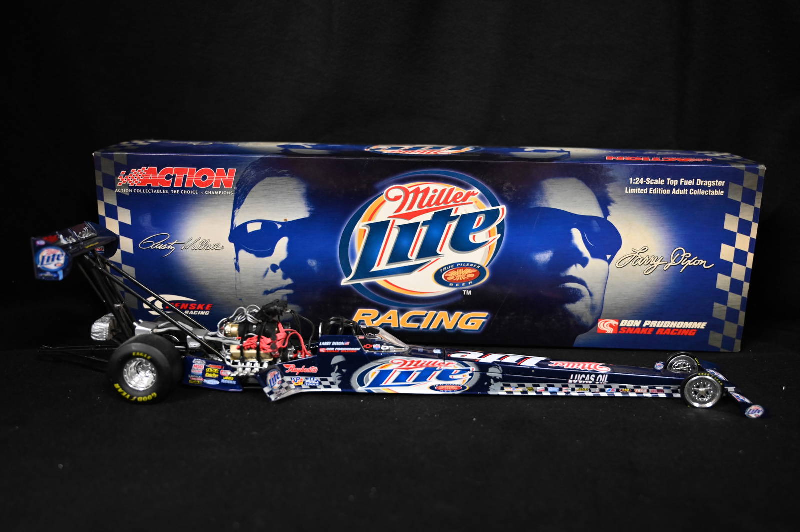 2004 Larry Dixon "miller Lite" 1 Of 1,728 Limited Edition Nhra 1:24 ...