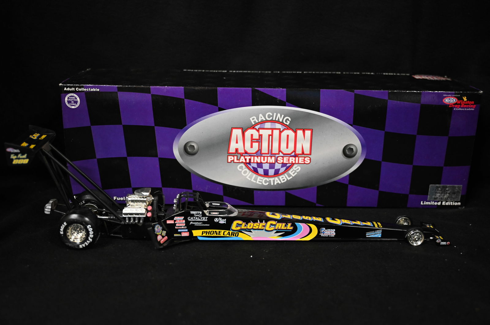 1997 Jim Head "close Call" 1 Of 5,000 Limited Edition Nhra 1:24 Scale ...