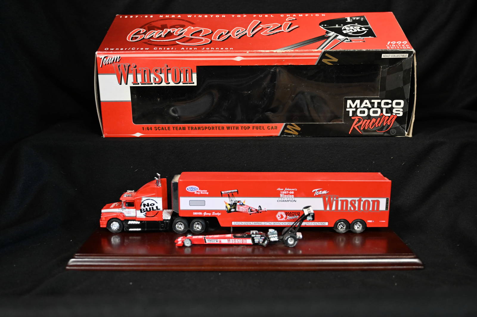 1999 Matco Tools Winston Racing 1:64 Scale Team Racing Transporter With ...