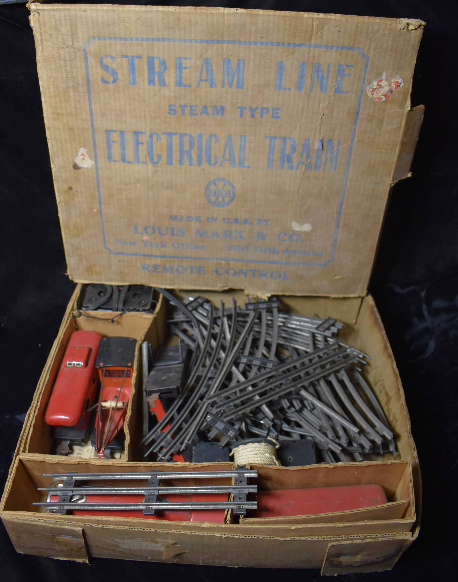 1940's Marx Stream Line Steam Type Electrical Train Set Auction