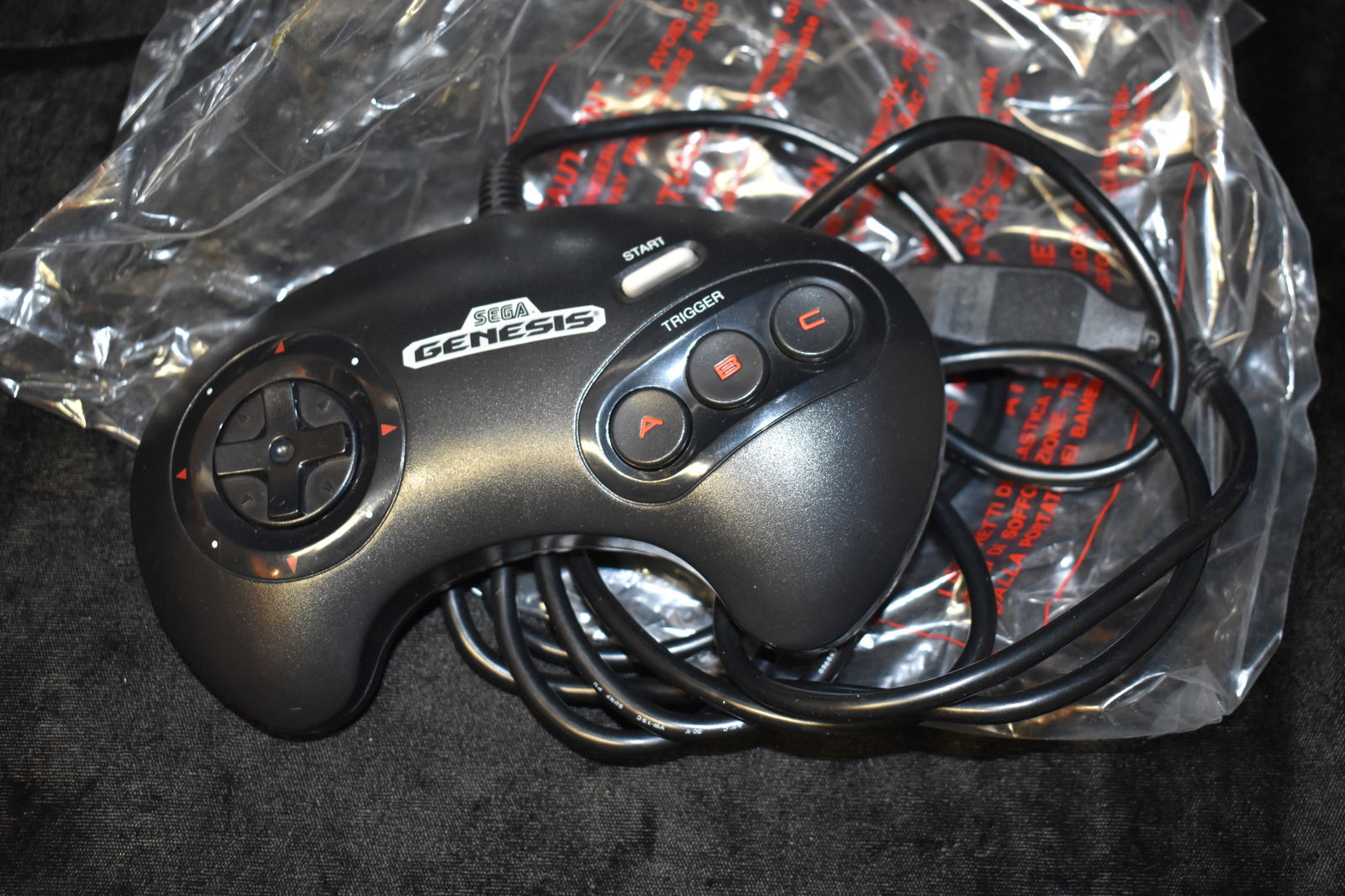 Sega Genesis Control Pad 1989 Nib Auction
