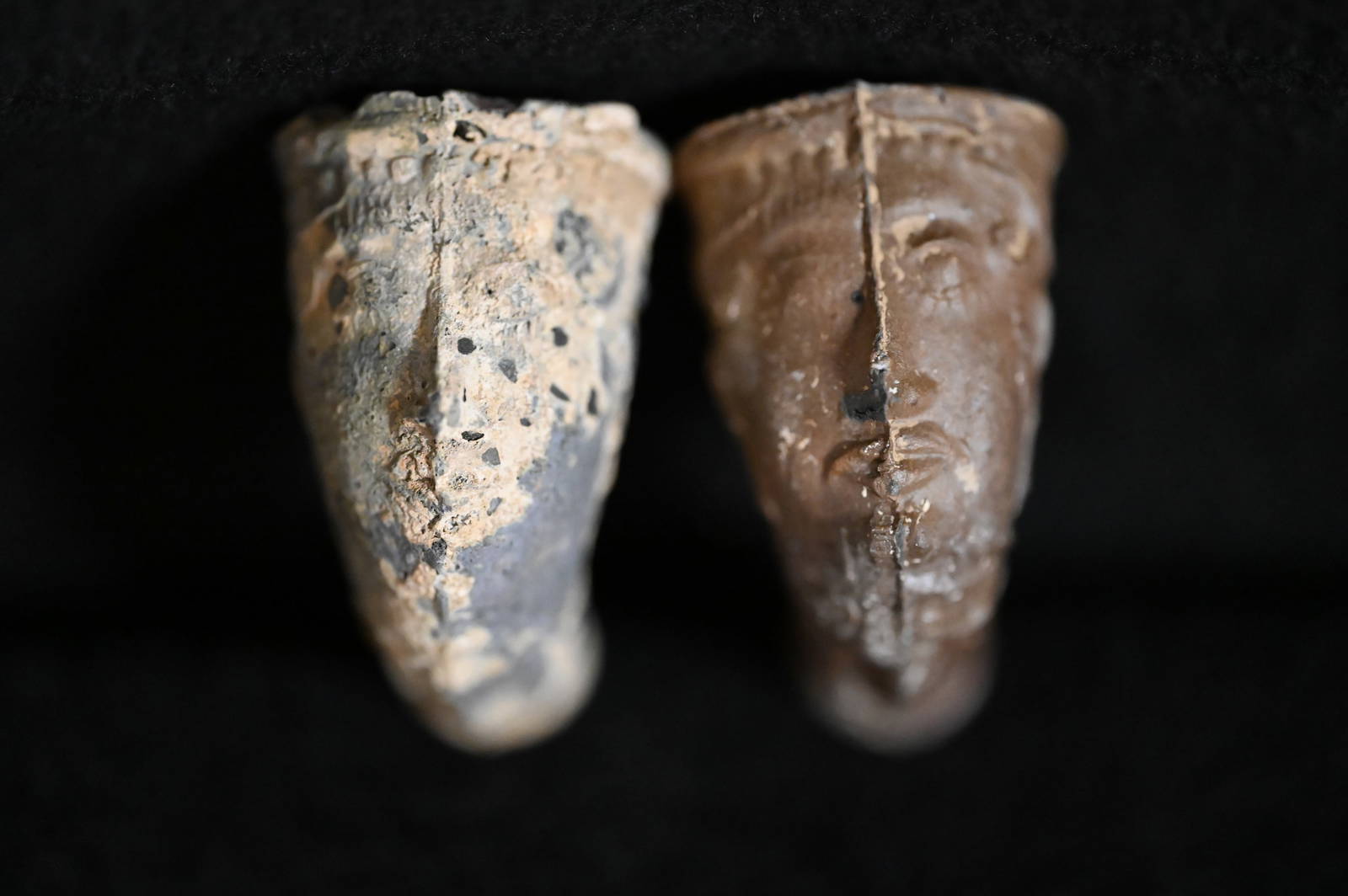 2 Historic Era Face Pipes Approx. Late 1800's Auction