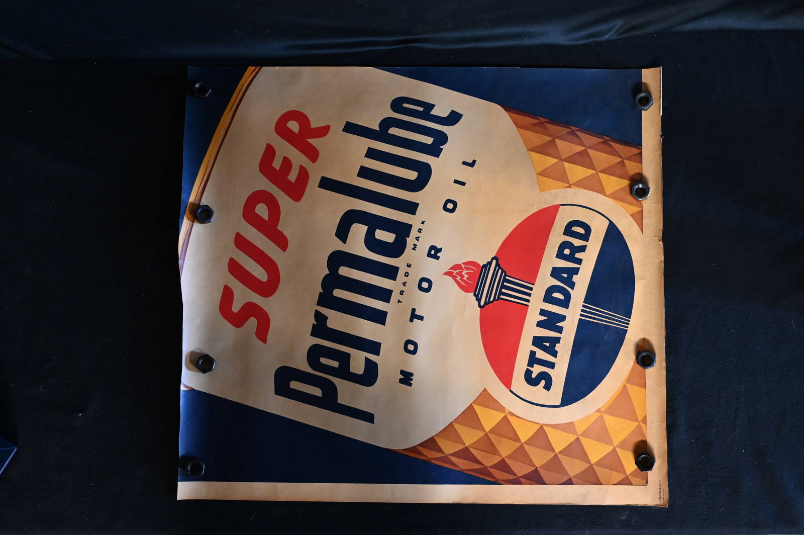 Standard Oil Super Permalube Vintage Poster Measures 23 1/2" X 26 ...