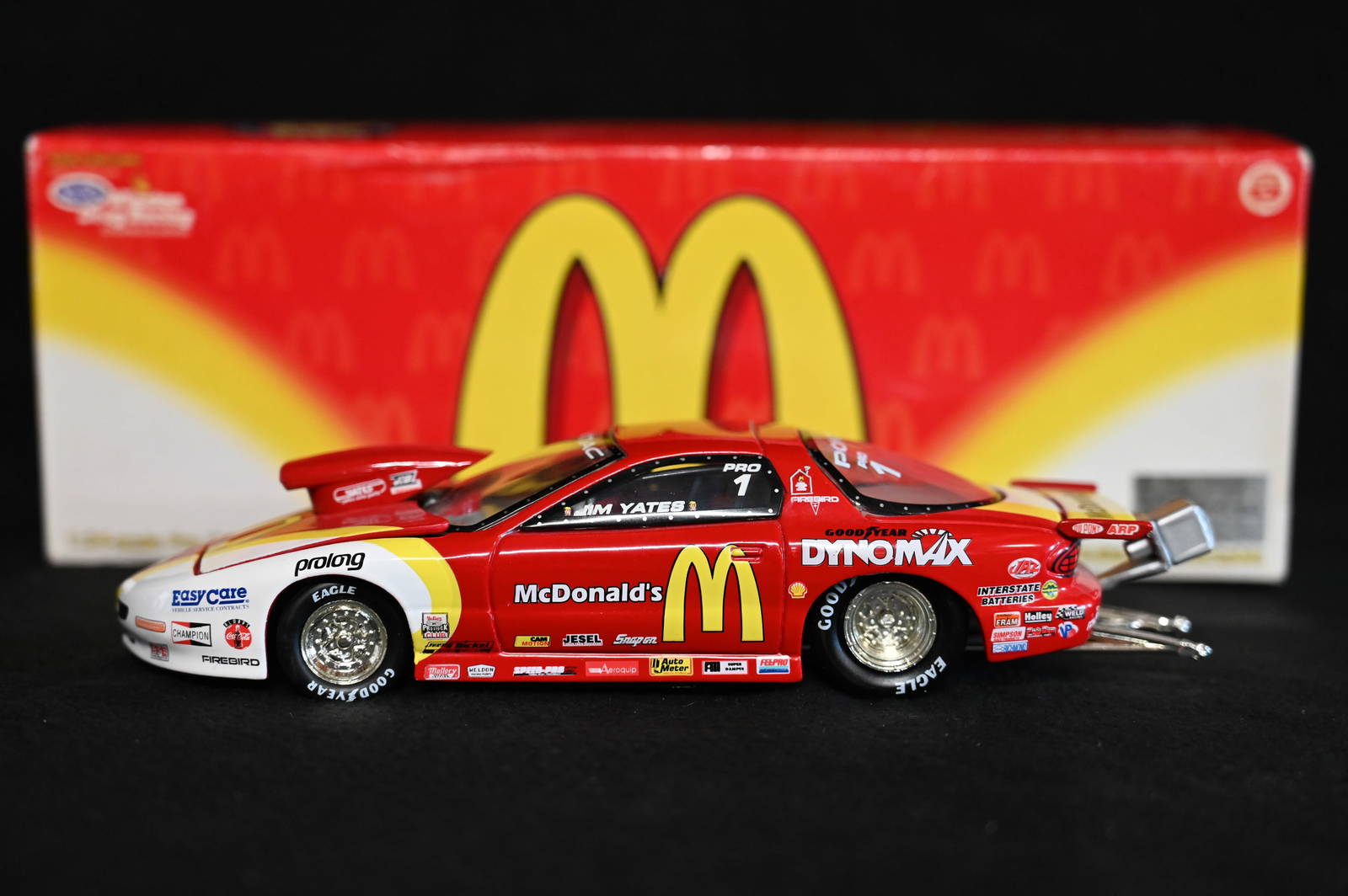 1997 Jim Yates Pontiac Pro Stock " Mcdonald's" Die Cast 1:24 Scale ...