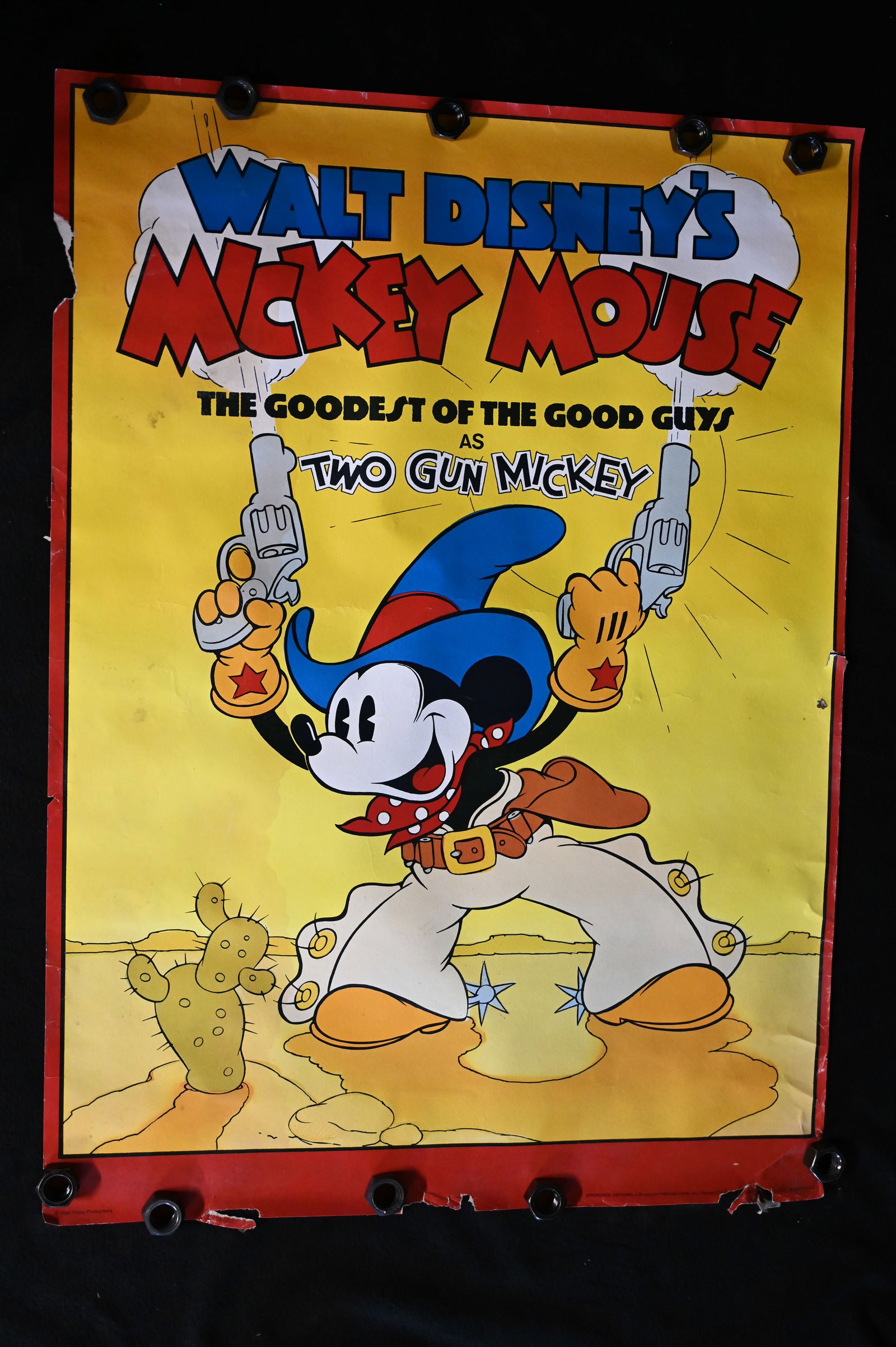Walt Disney's Mickey Mouse Poster The Goodest Of The Good Guys ...