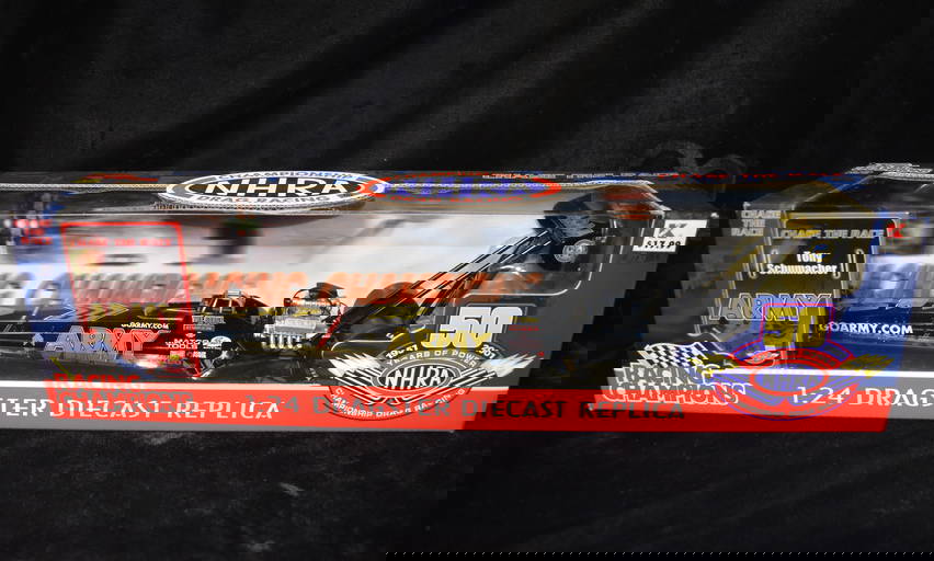 2001 Racing Champions Chase The Race Tony Schumacher Us Army 1/24 Scale ...