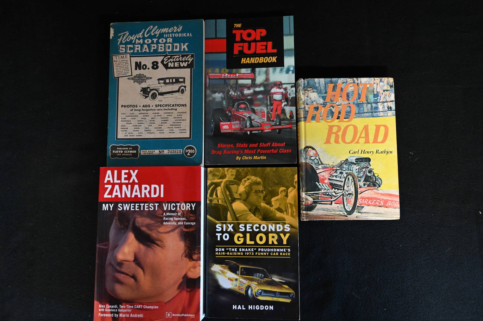 5 Racing Books. Six Seconds To Glory Don Prudhomme, Alex Zanardi My ...