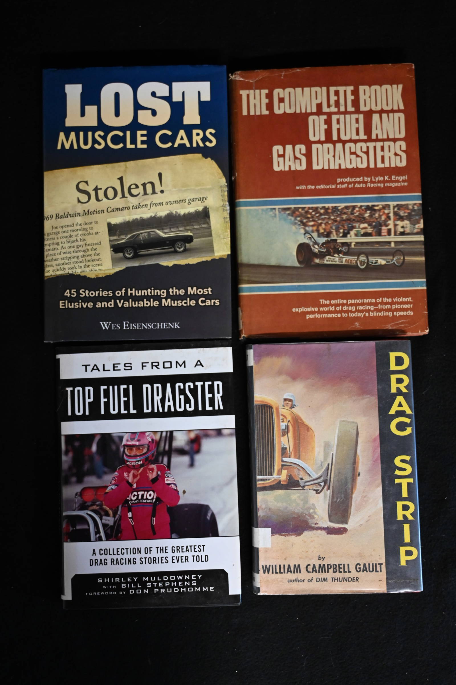 4 Drag Racing Books. Tale From A Top Fuel Dragster, Drag Strip, The ...