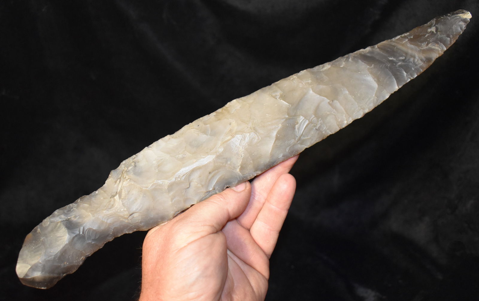 14 1/2" Neolithic Sickle Blade Found In The Rivne Region Of Ukraine ...