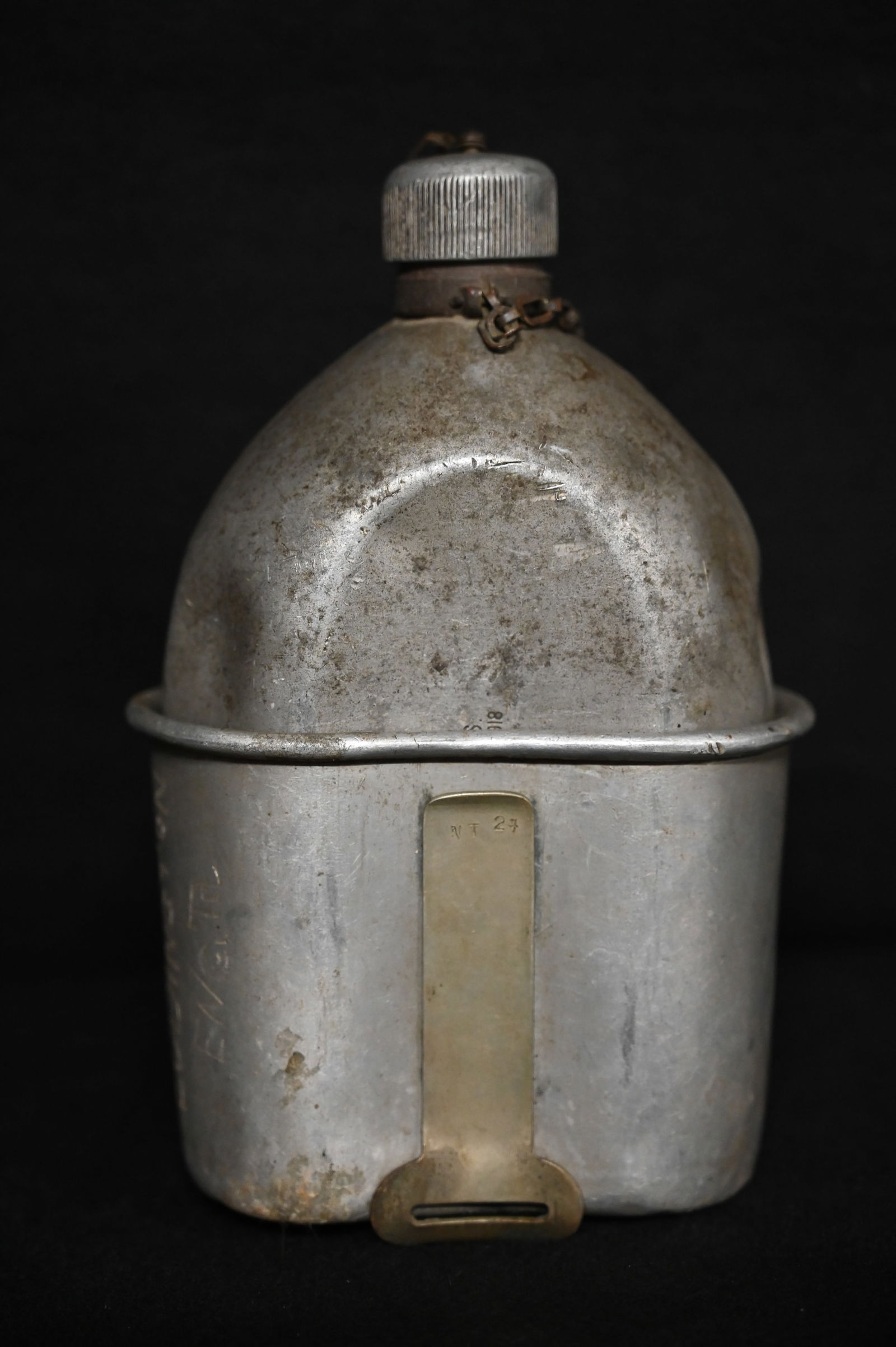 Ww1 Water Canteen With Eddington Eng. Engraved On It. This Was Carried ...