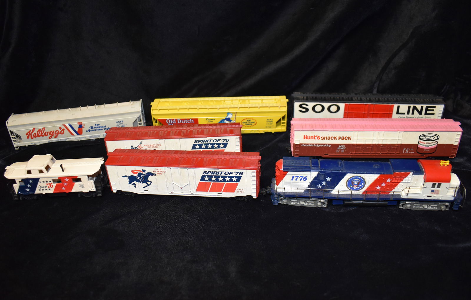 Ho Scale Tyco Alco Century 430 Diesel Locomotive Spirit Of 76 1776 W ...