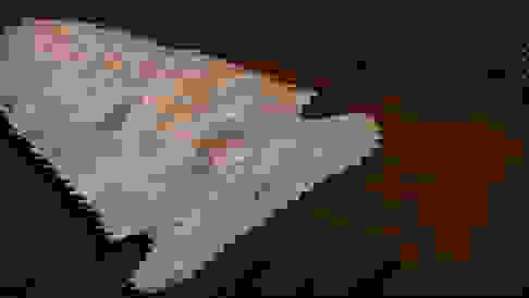 3" Graham Cave Arrowhead Found In Lee Co., Ia. Ryan Keele Coa. Ex Steve ...