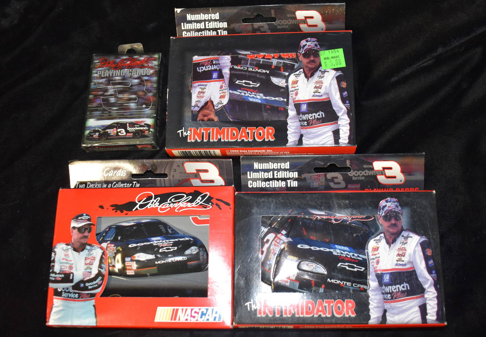 10 Decks Of 2000-2001 Dale Earnhardt Playing Cards - 3 3 Packs In ...