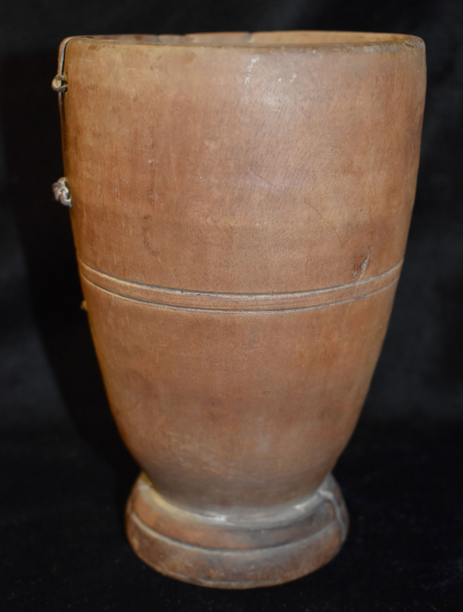 Large Spanish Colonial 16th-17th Century Inca Kero Cup Auction