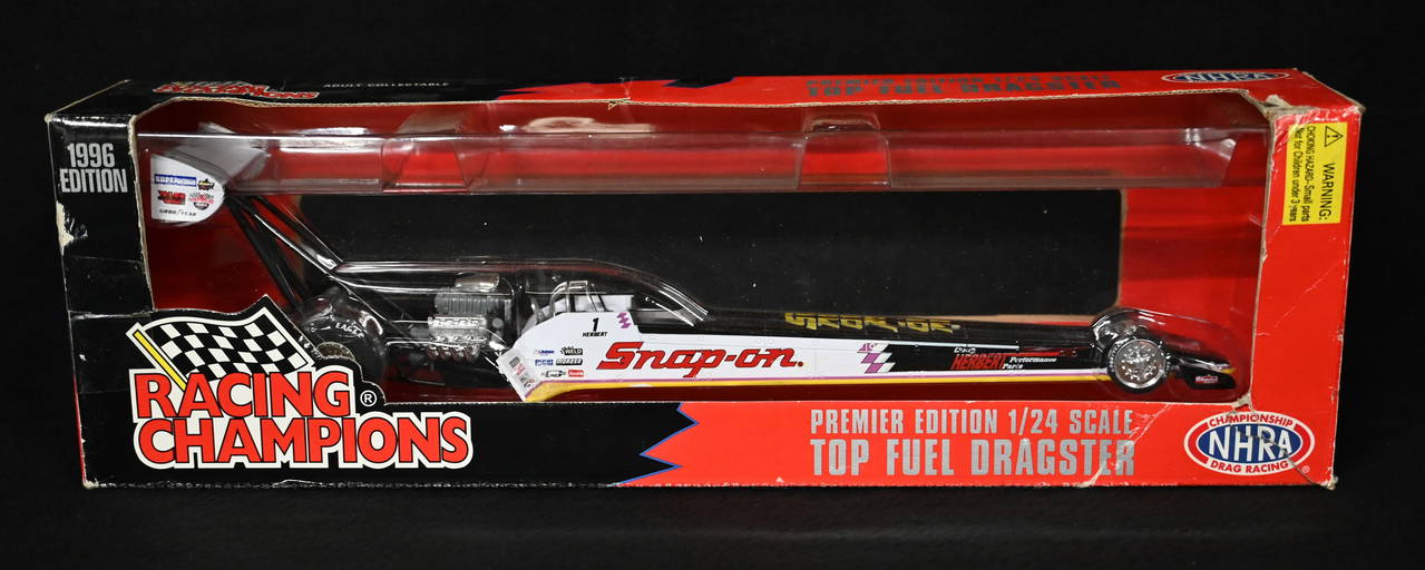 1996 Doug Herbert "snap On" 1/24 Scale Racing Champions Nhra Top Fuel ...