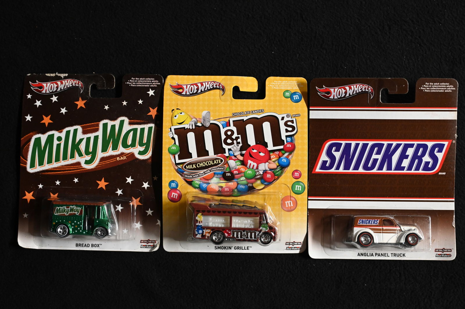 2013 Hot Wheels Metal/metal Real Riders Candy Series Includes M&m's ...