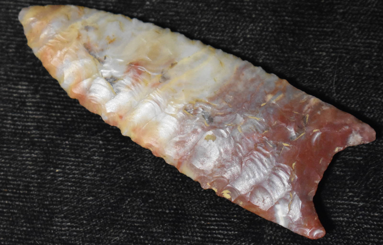 2 9/16" Finely Made Alibates Allen Found In Oklahoma W/ Ryan Keele Coa ...