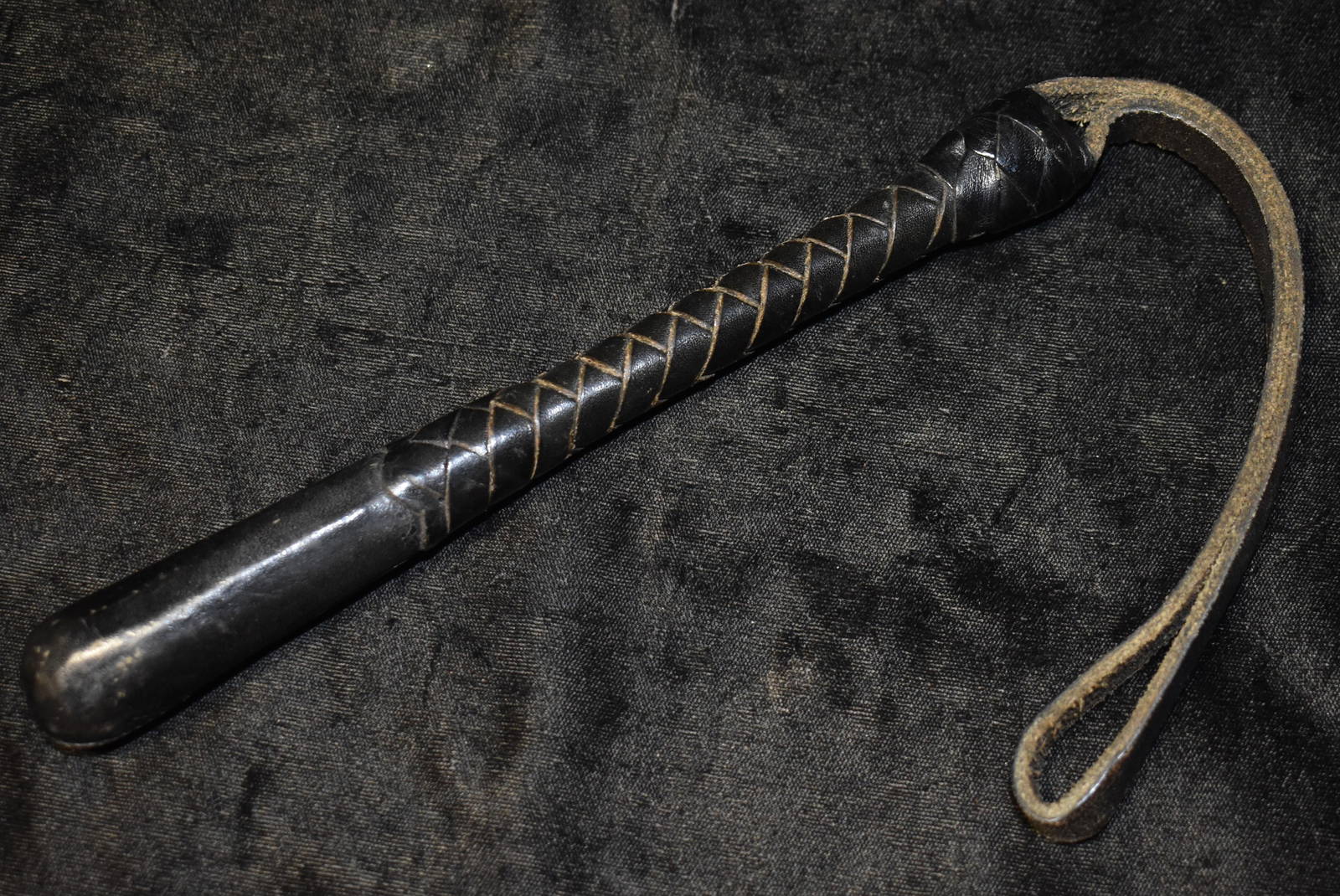 Vintage Police Braided Blackjack Auction