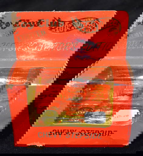 1994 Hot Wheels Red Chevy Stepside Toy Club Limited Edition