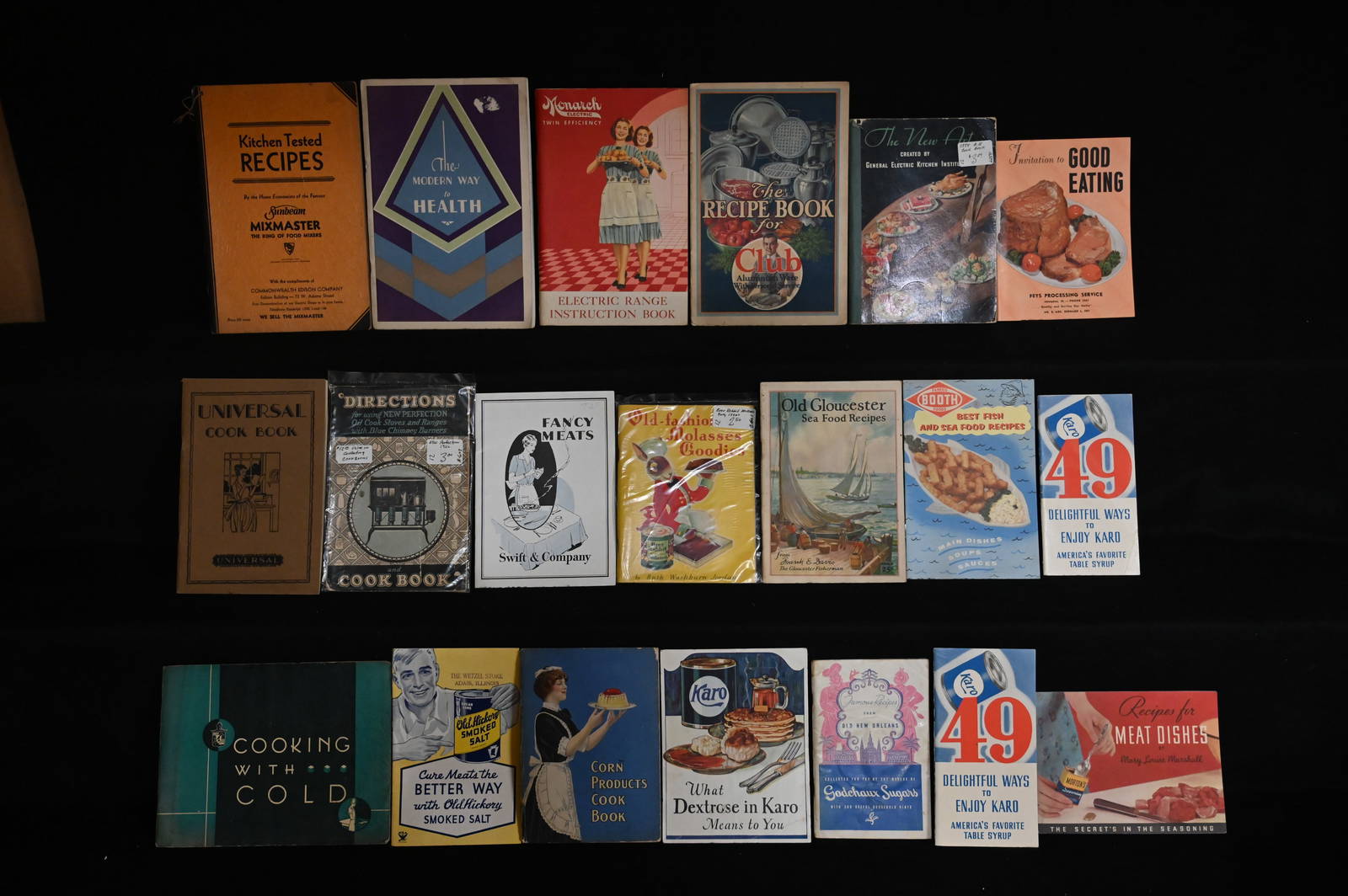 20 Vintage Advertisement Cook Books/pamphlets From The 1900's. Includes ...