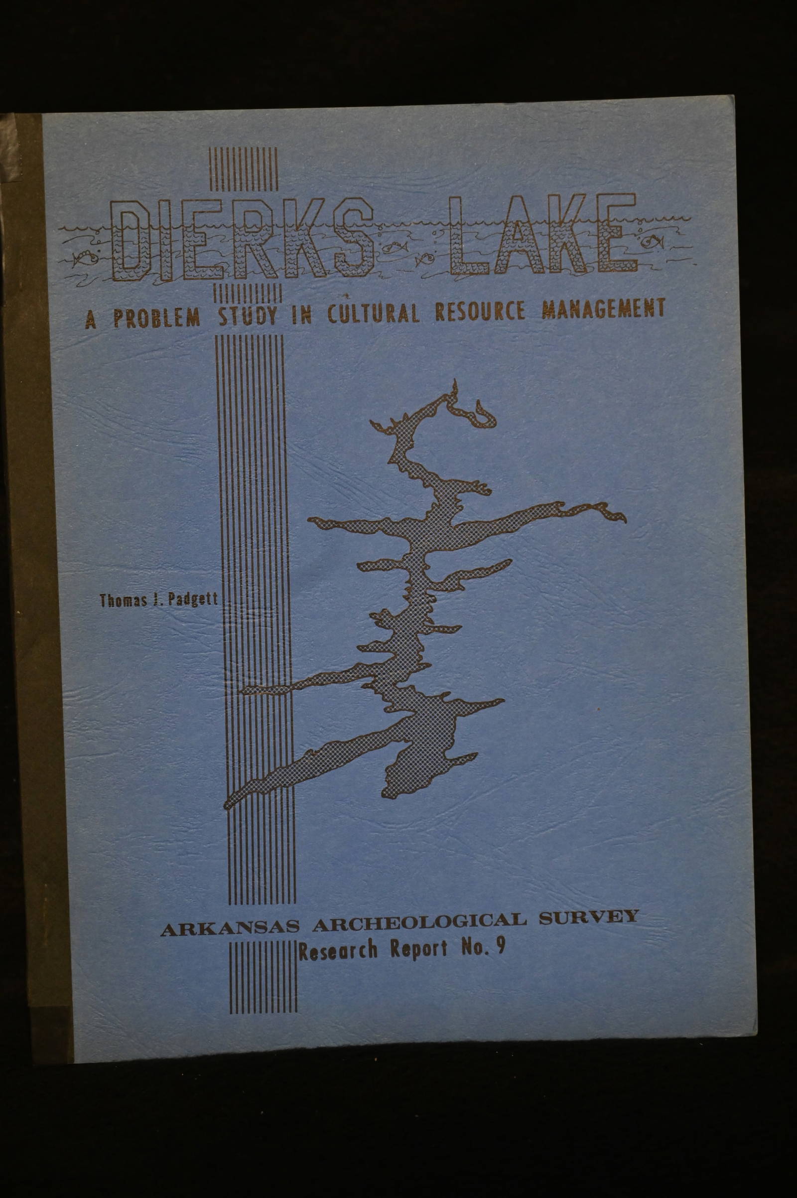 Dierks Lake A Problem Study In Cultural Resource Management. Arkansas ...