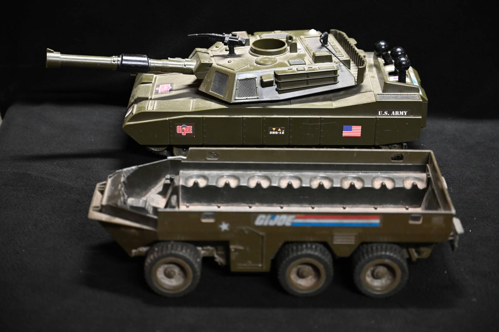 Hasbro G.i. Joe Tank And Personnel Carrier. Both Have Some Damage And ...
