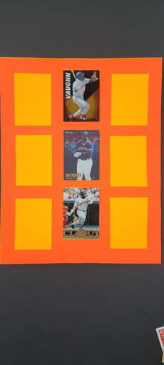 Mo Vaughn Boston Red Sox First Basemen. All 3 Collectable Cards Are In ...