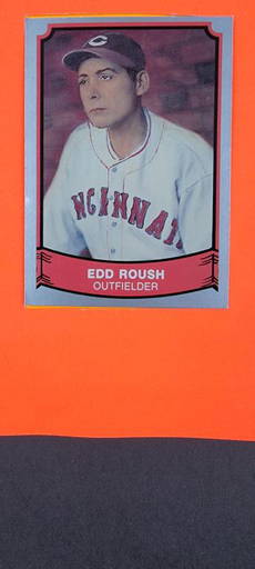 Edd Roush Was An Outfielder For The Reds, Giants, Whitesox, Newark ...