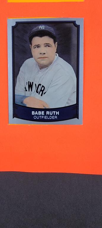 Babe Ruth Was An Icon Who Was A Pitcher/ Outfielder For Atlanta Braves ...