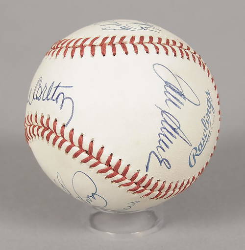 Signed Rawlings Baseball 300 Game Winners