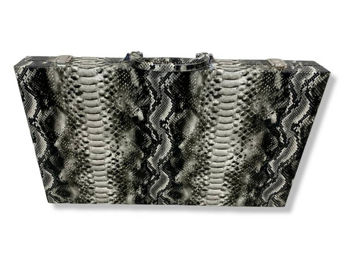 Faux Snakeskin Backgammon set (#0270) on Aug 09, 2022 | ThreeSixty Asset Advisors (360Bid) in CA