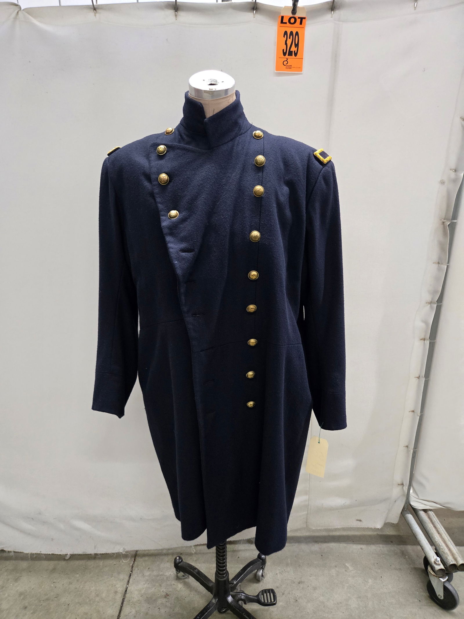 Brigadier General’s Studio Made Full Length Uniform Coat W/ Bullion ...