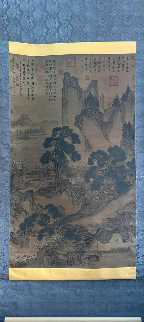 In Ancient China, Li Tang's Exquisite Silk Landscape Was Vertical
